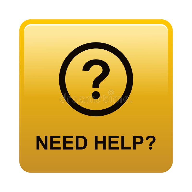 Need help button stock vector. Illustration of communicate - 137915263