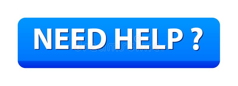 Need help button stock vector. Illustration of customer - 199527548