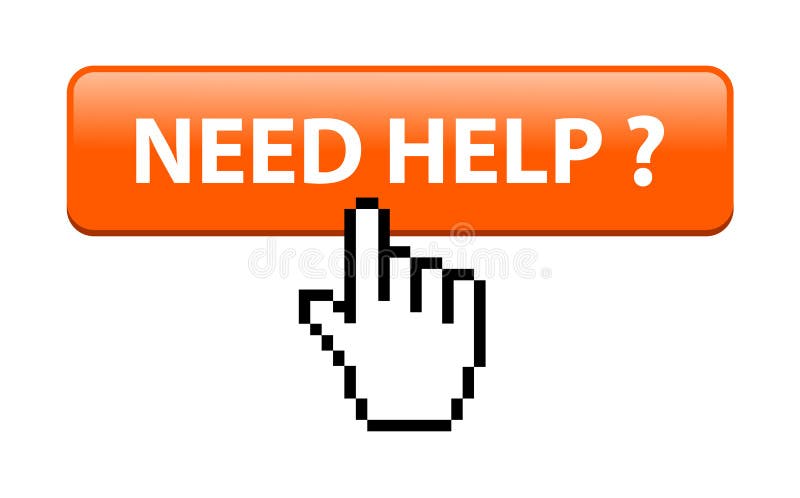 Need help button stock vector. Illustration of button - 199528449