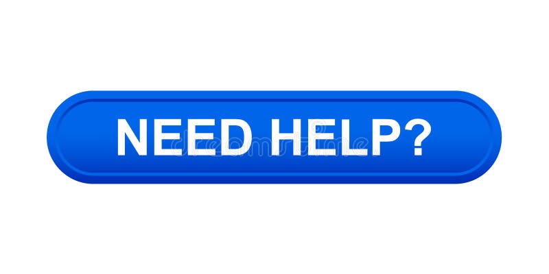 Need Help Website Button Stock Illustrations – 439 Need Help Website ...