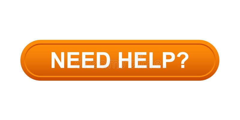Need Help Website Button Stock Illustrations – 439 Need Help Website ...