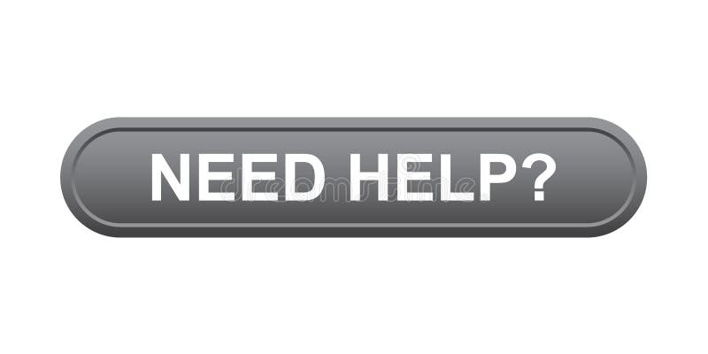 Need Help Symbol. Support Service Sign. Vector Stock Vector ...