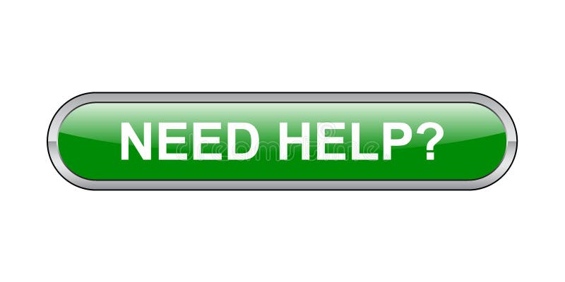 Need Help Website Button Stock Illustrations – 439 Need Help Website ...
