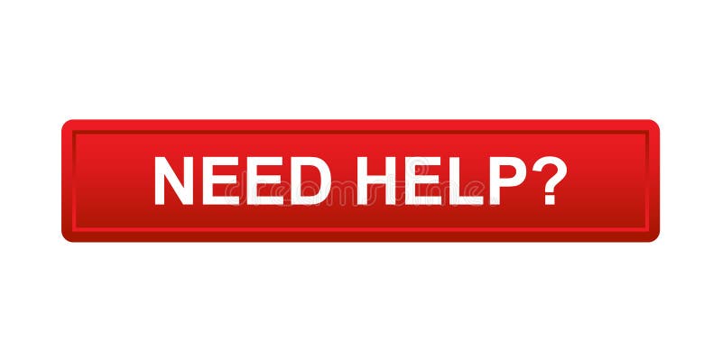 Need Help Website Button Stock Illustrations – 439 Need Help Website ...