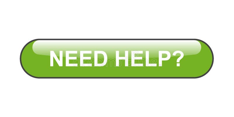 Need Help Website Button Stock Illustrations – 448 Need Help Website ...