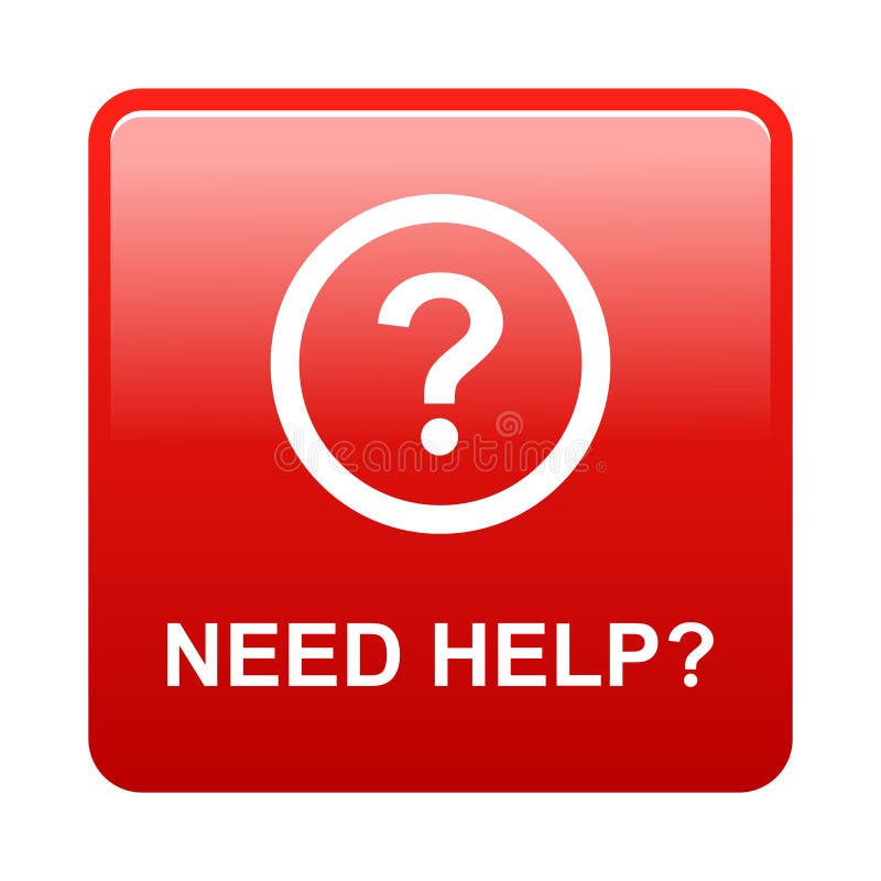 Need help button stock vector. Illustration of info - 137915194