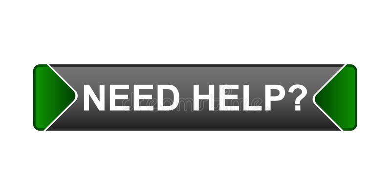 Need Help Website Button Stock Illustrations – 439 Need Help Website ...