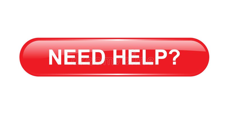Need Help Website Button Stock Illustrations – 439 Need Help Website ...