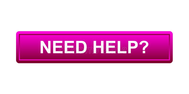 Need Help Website Button Stock Illustrations – 448 Need Help Website ...