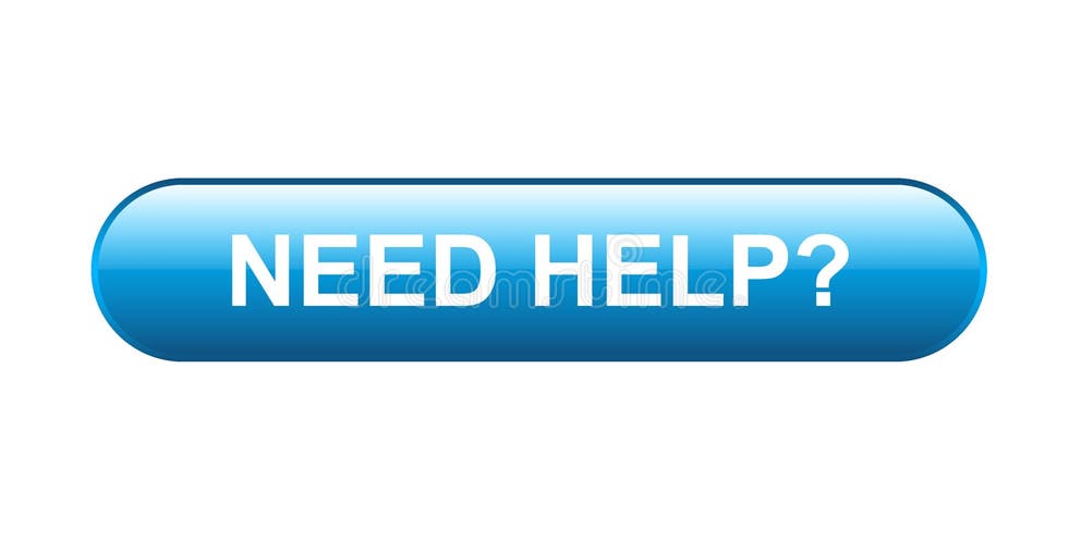 Need Help Website Button Stock Illustrations – 459 Need Help Website ...