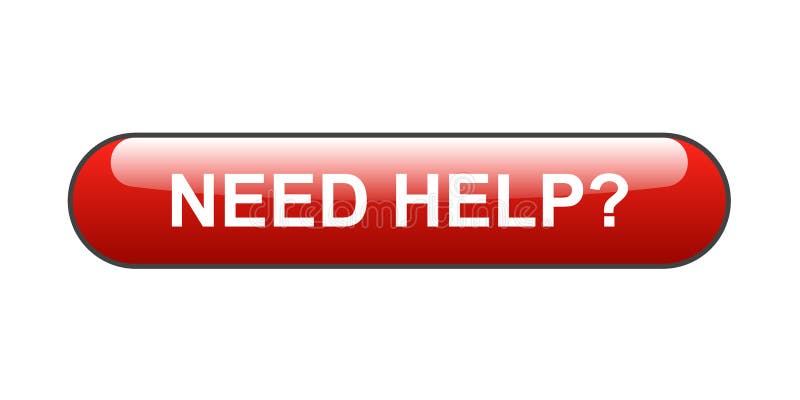 Need Help Website Button Stock Illustrations – 439 Need Help Website ...