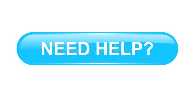 Need Help Website Button Stock Illustrations – 439 Need Help Website ...