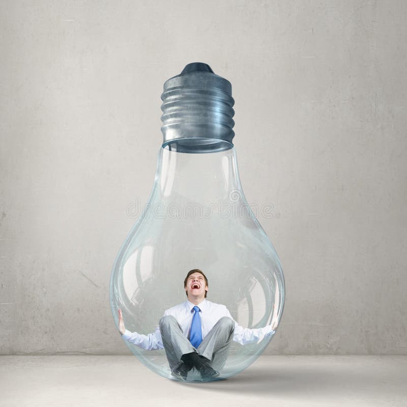 Need idea for solution stock image. Image of power, concept - 69974369