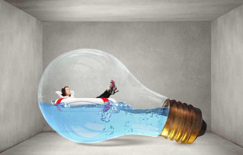 Need idea for solution stock image. Image of bright, power - 70102907