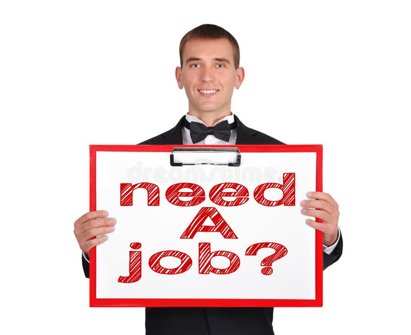Do you need a job stock photo. Image of occupation, employment - 35928188