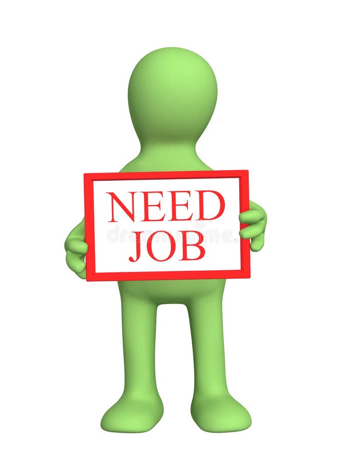 Need job stock illustration. Illustration of adolescence - 8479376