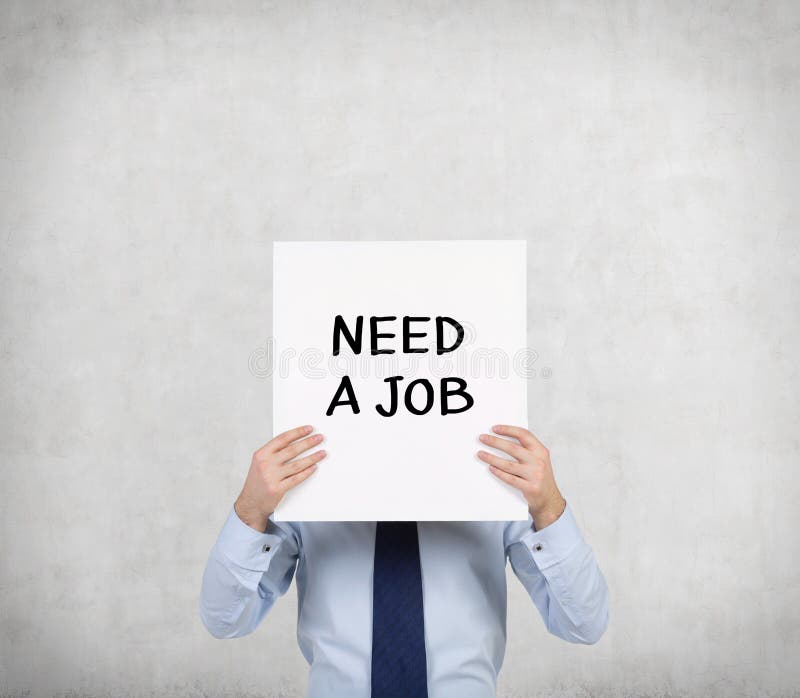 Need work stock photo. Image of jobless, employment, brainstorming ...