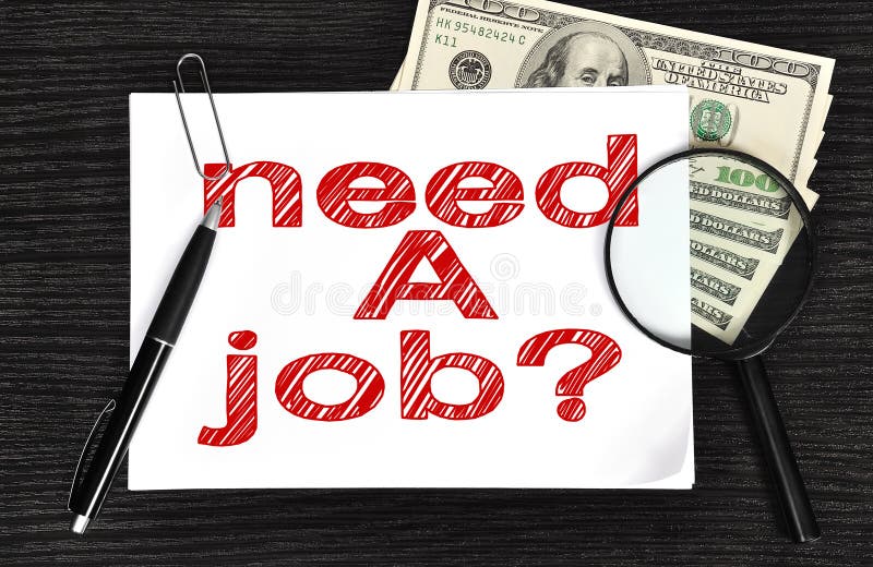 Need a job stock image. Image of business, cash, accounting - 33375357