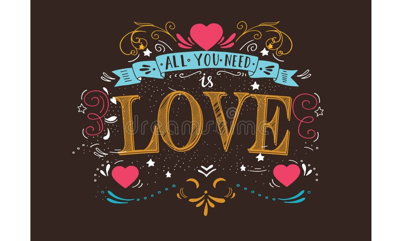 Need love stock vector. Illustration of heart, design - 82903987