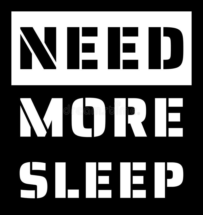 Need More Sleep Stock Illustrations – 68 Need More Sleep Stock ...
