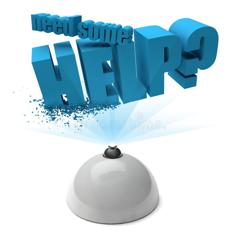 Need some Help stock illustration. Illustration of guidance - 30984162