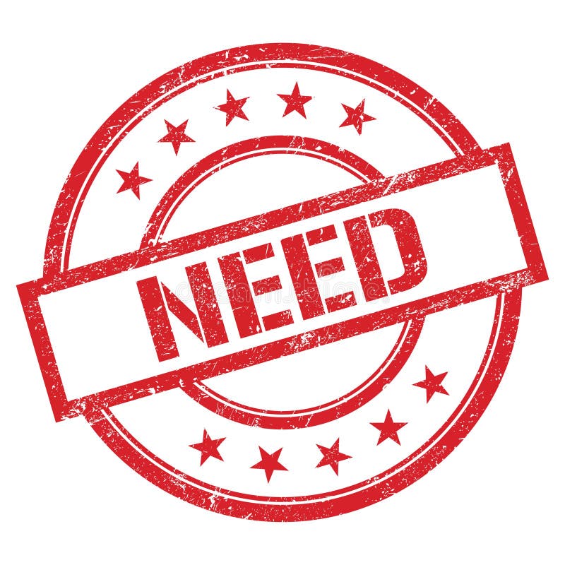 We NEED YOU Text on Green Grungy Vintage Stamp Stock Illustration ...