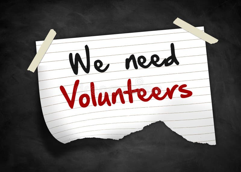 We need Volunteers stock photo. Image of volunteer, student - 85370740