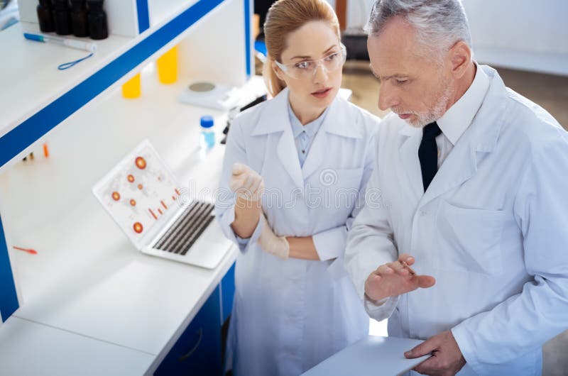 Confused Woman Asking Professor for Advice Stock Photo - Image of ...