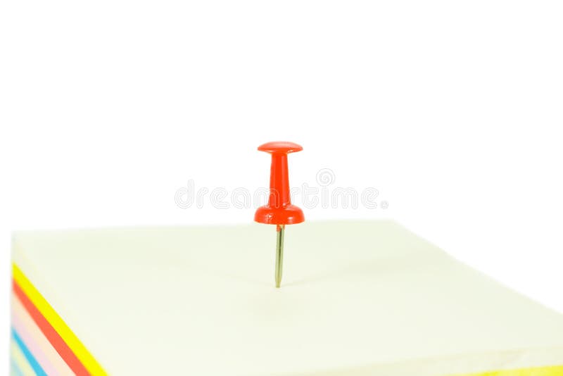 The needle stock image. Image of notepad, paper, post - 17656187