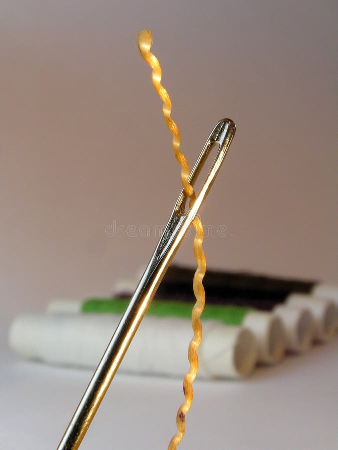 Needle stock image. Image of darn, darning, needle, needlework - 1823909