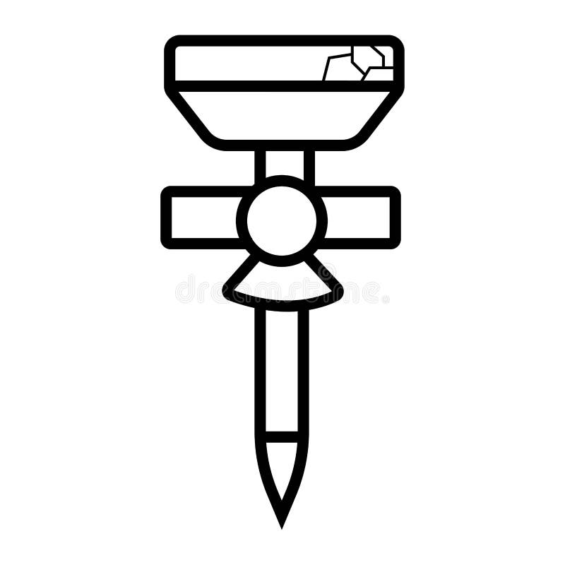 Butterfly Needle Vector Illustration Iolated on White Background ...