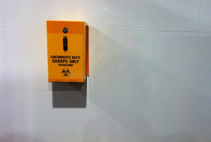 Needle container stock image. Image of disposal, safe - 52366483