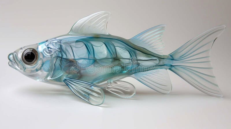 Detailed View of a Needle Fish Showcasing Its Unique Translucent Body ...