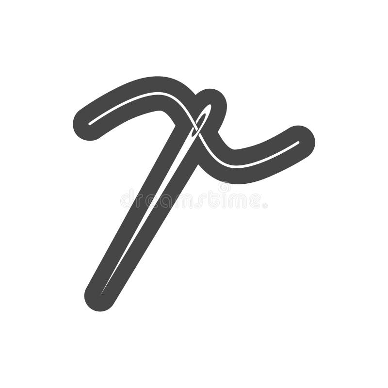 Needle Icon, Thread and Needle Icon Stock Vector - Illustration of ...