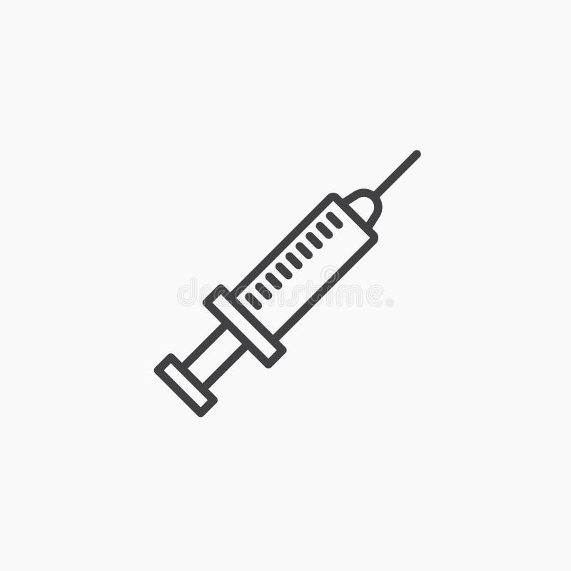 Needle icon vector stock vector. Illustration of needle - 348312415
