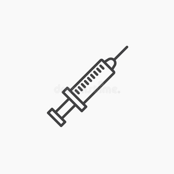 Needle icon vector stock vector. Illustration of needle - 348312415