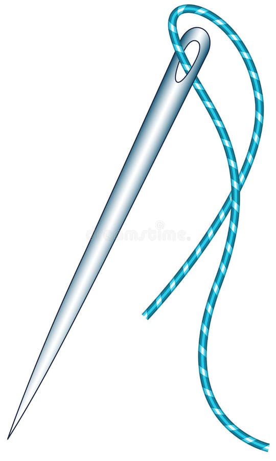 Needle stock vector. Illustration of fine, equipment - 51724511