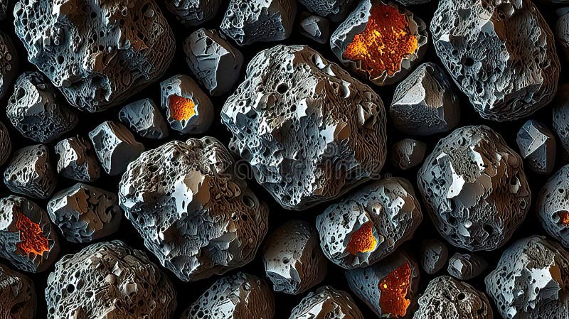 Needle-like Proboscis Structure on Rocky Surface Stock Illustration ...