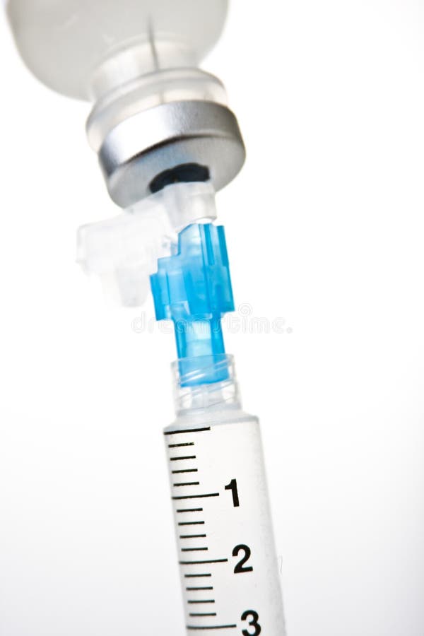 Needle and medication stock photo. Image of bottle, life - 17447138