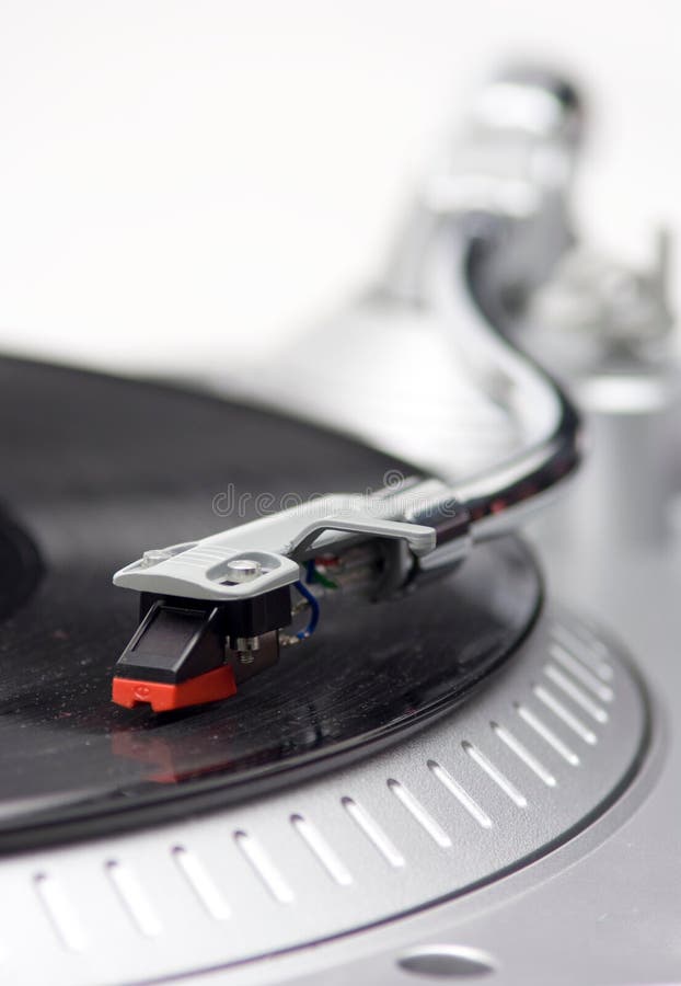Needle on Records stock image. Image of dance, beats - 11883207