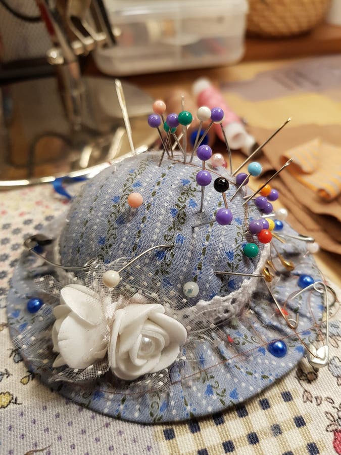 Needles for Sewing in the Needle Bar Stock Image - Image of animal ...