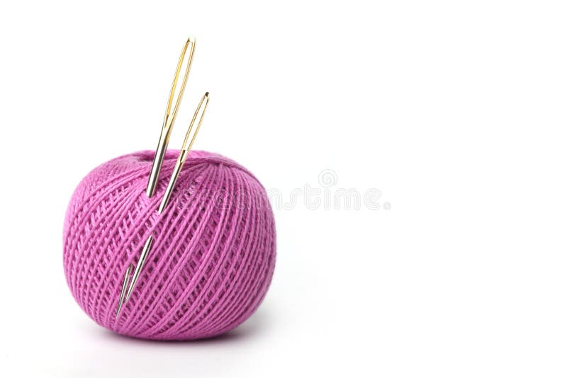 Needle thread stock image. Image of closeup, craft, cotton - 18788827