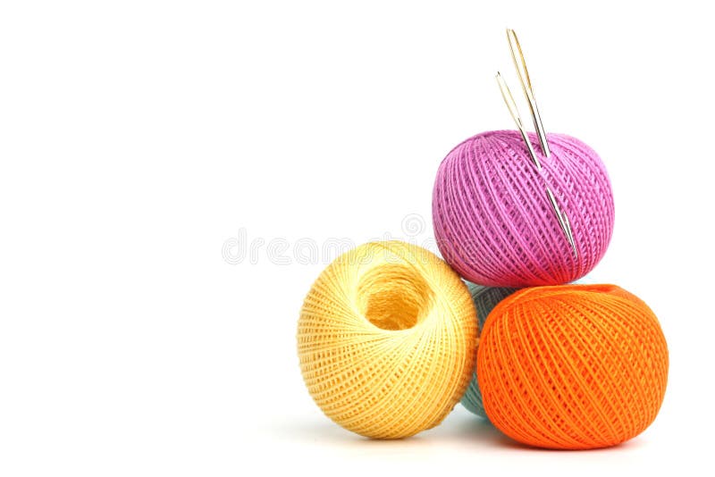 Needle thread stock photo. Image of needlework, color - 18788838