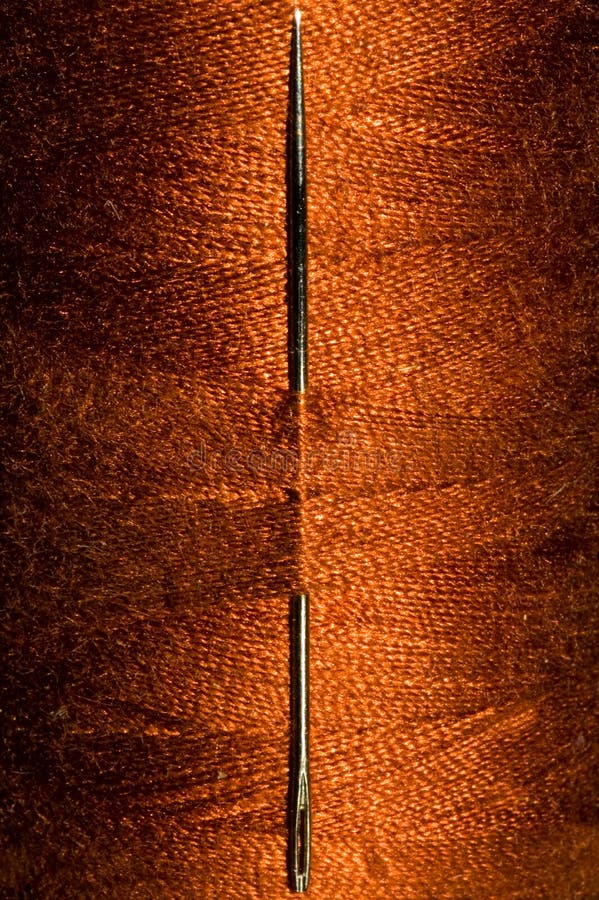 Needle and Thread stock image. Image of metal, human, clothing - 5067075
