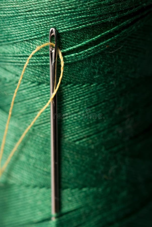 Needle and thread stock photo. Image of product, hobbies - 9781254