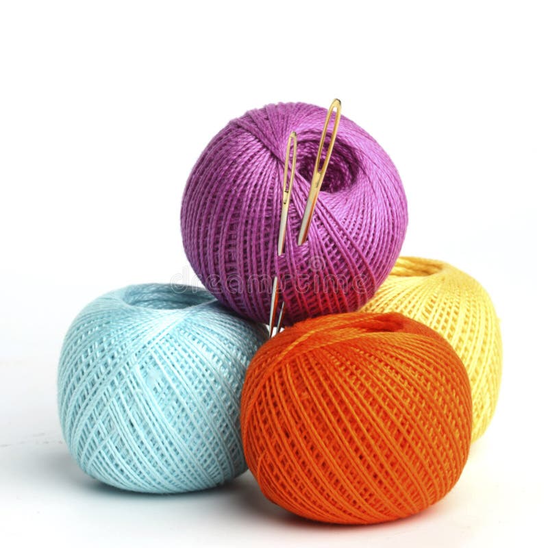 Needle thread stock image. Image of closeup, craft, cotton - 18788827