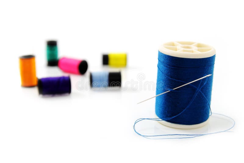 Sewing thread stock photo. Image of knit, creative, clothes - 17718304