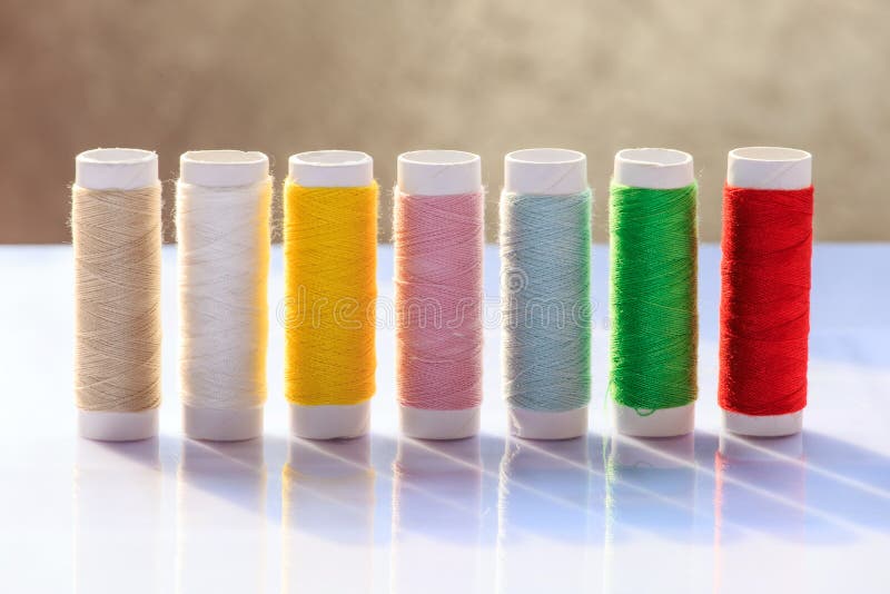 Needle and thread stock image. Image of lines, sewing - 107559627