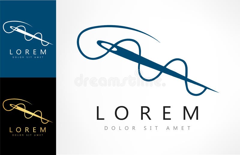 Needle Thread Logo Stock Illustrations – 12,720 Needle Thread Logo ...