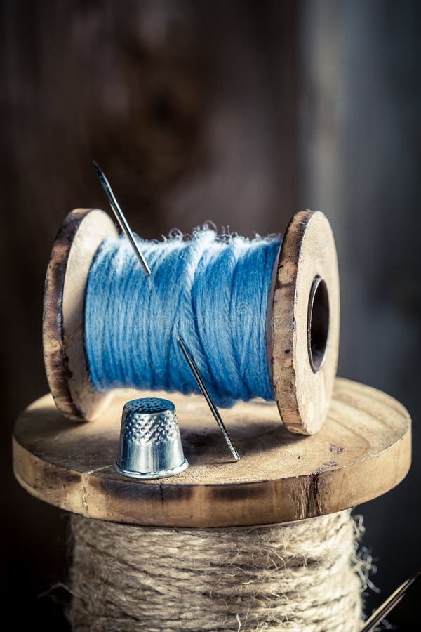 Needle and threads stock photo. Image of machine, shop - 68680796